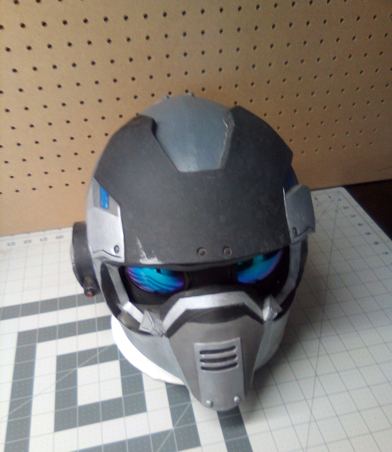 DIY Gears of War COG Helmet EVA Foam Template - Etsy