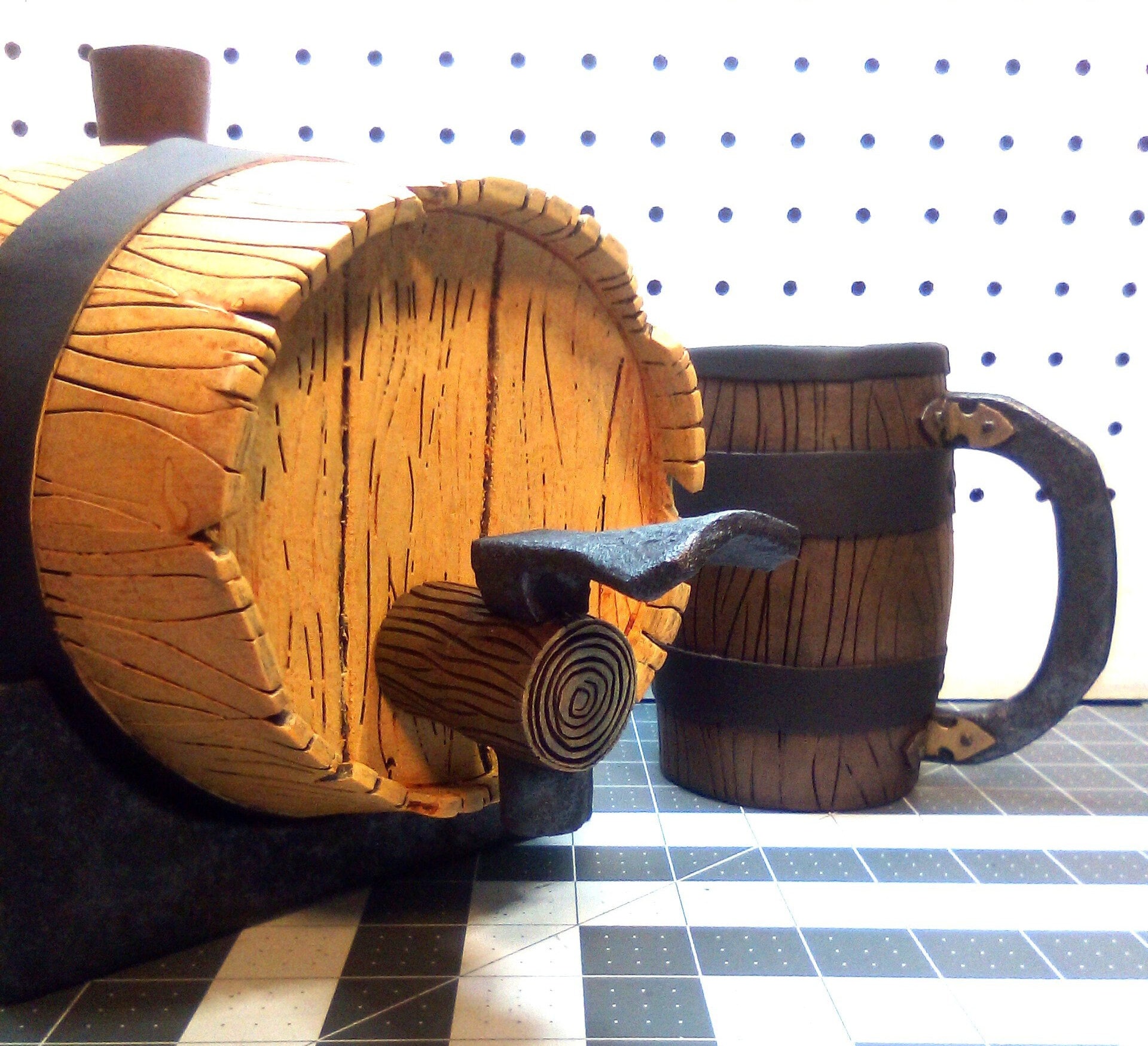 DIY Keg/barrel & Tankard EVA Foam Templates - Etsy