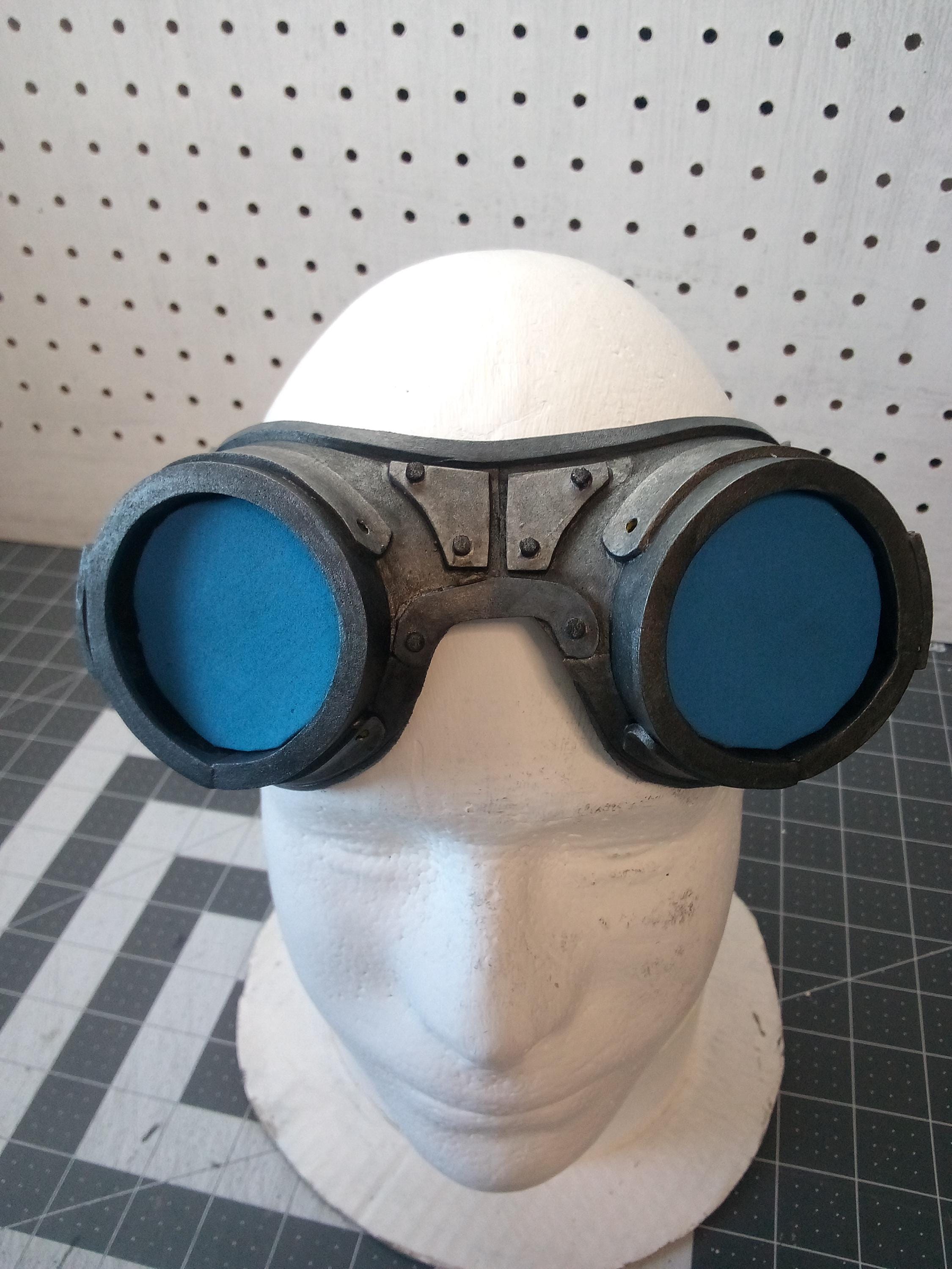 DIY Baird Style COG Goggles EVA Foam Template - Etsy