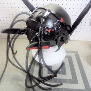 DIY Cyberpunk Techwear Pilot Helmet EVA Foam Template - Etsy