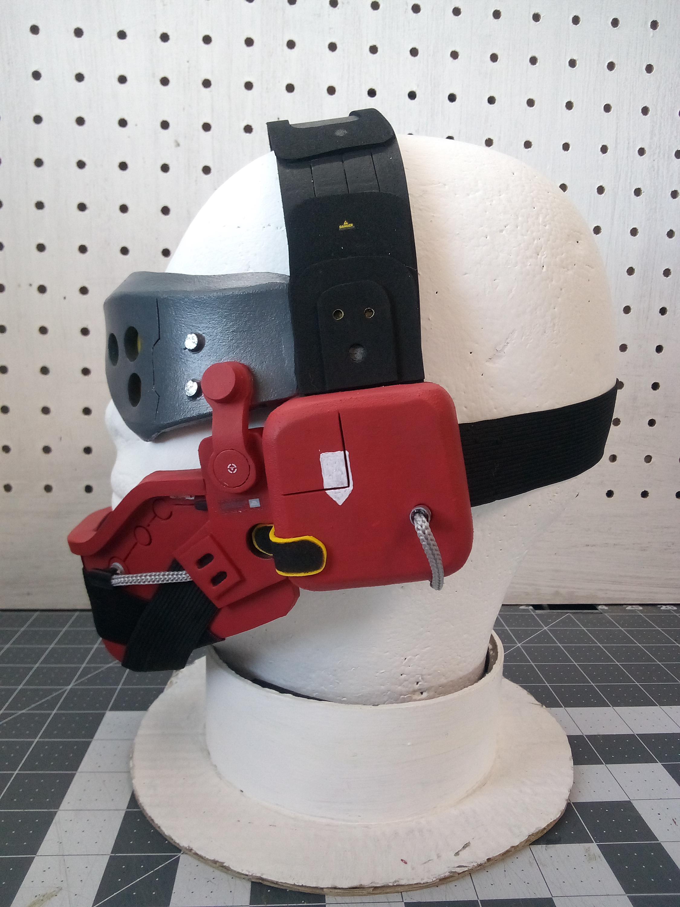 DIY Cyberpunk Elite Mask EVA Foam Template - Etsy