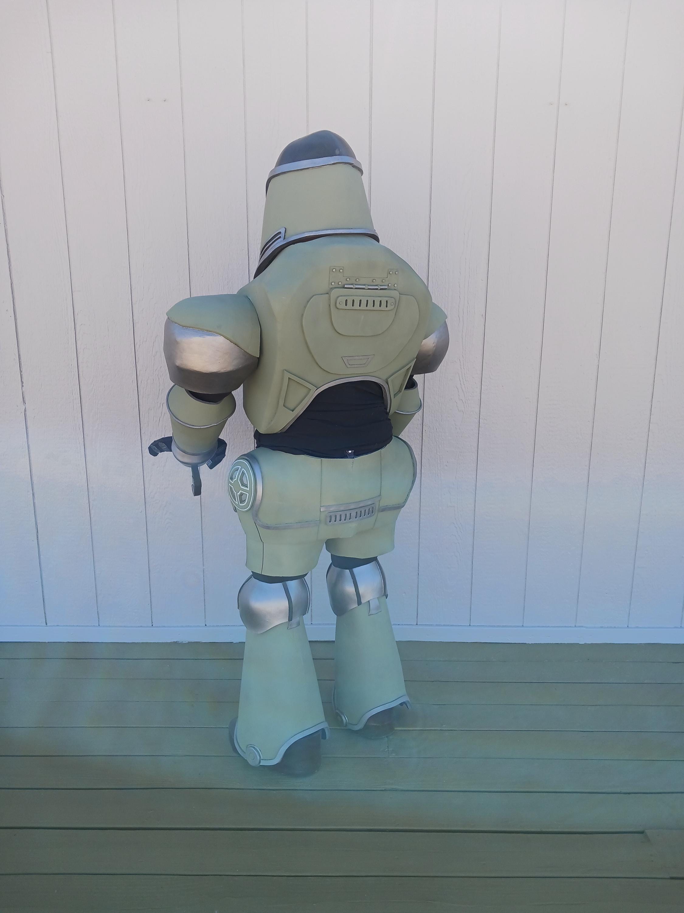 DIY Life Size Fallout Protectron Robot EVA Foam Template - Etsy