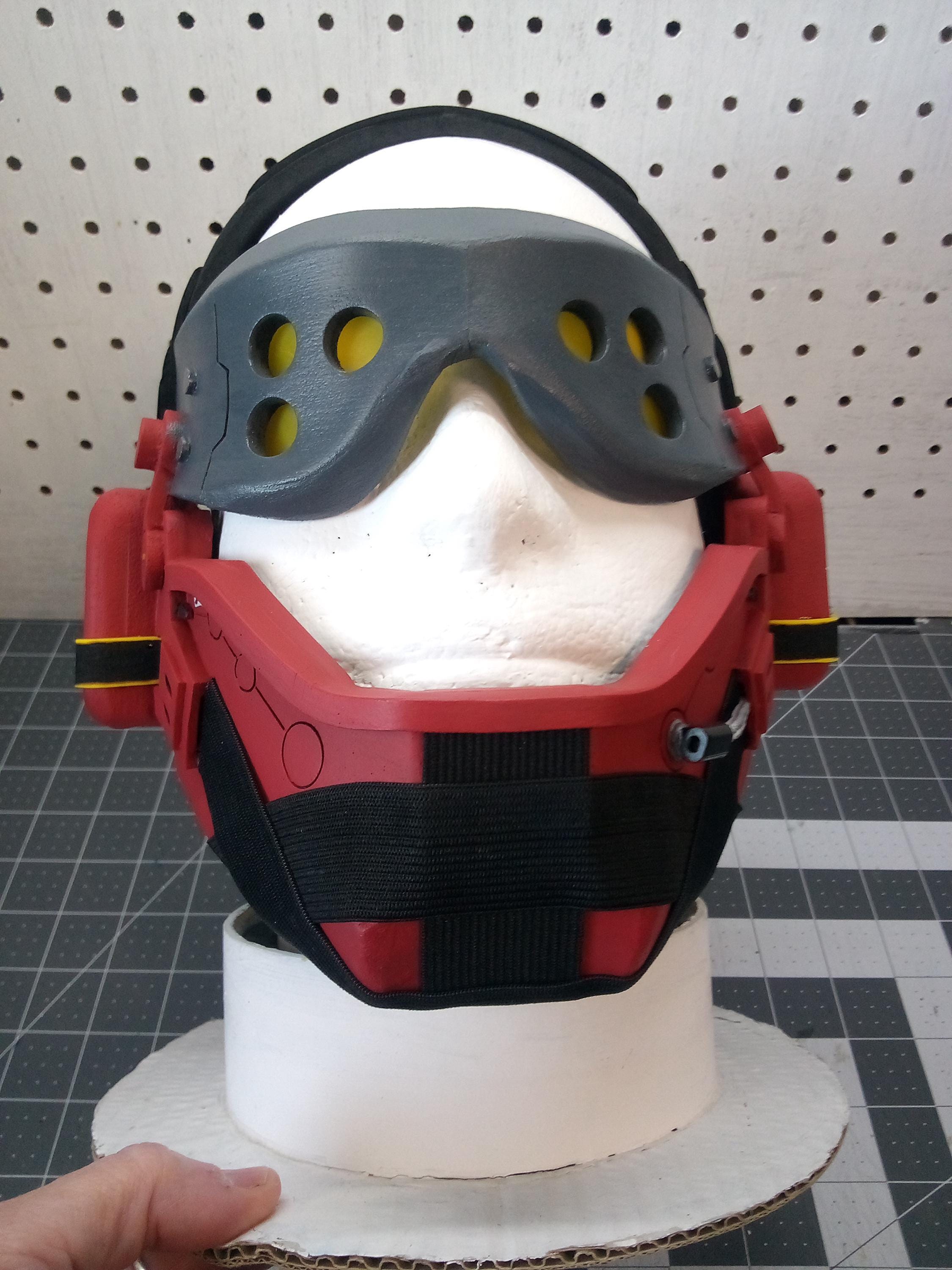 DIY Cyberpunk Elite Mask EVA Foam Template - Etsy
