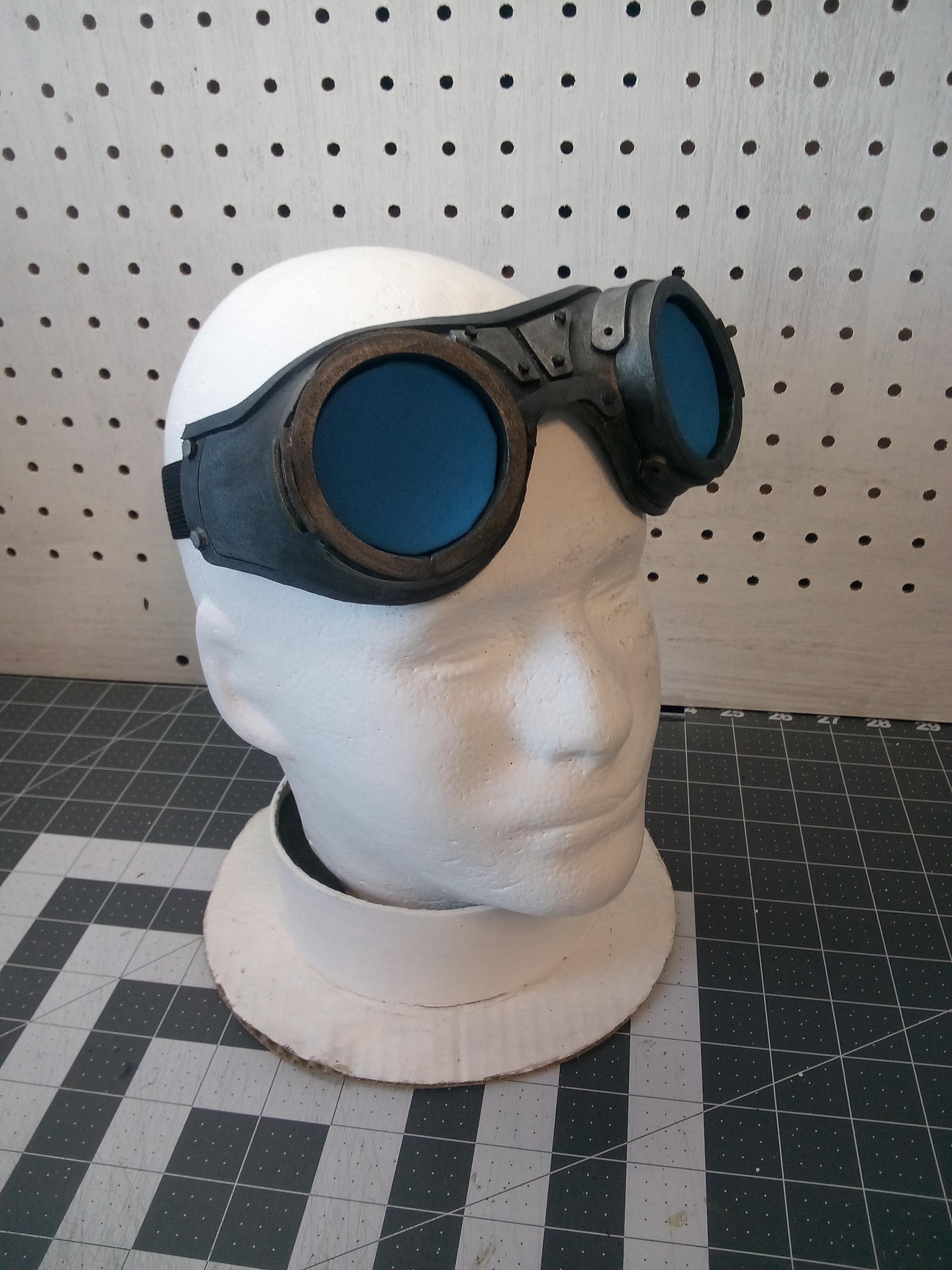 DIY Baird Style COG Goggles EVA Foam Template - Etsy