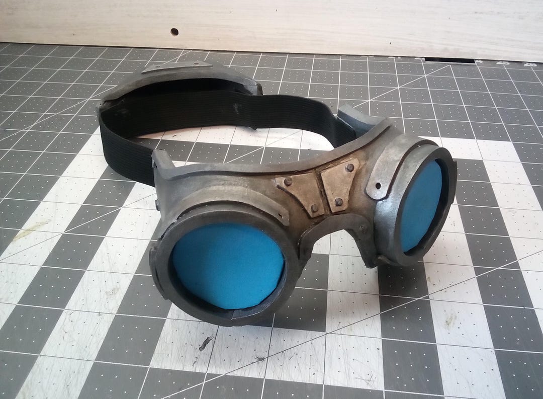 DIY Baird Style COG Goggles EVA Foam Template - Etsy