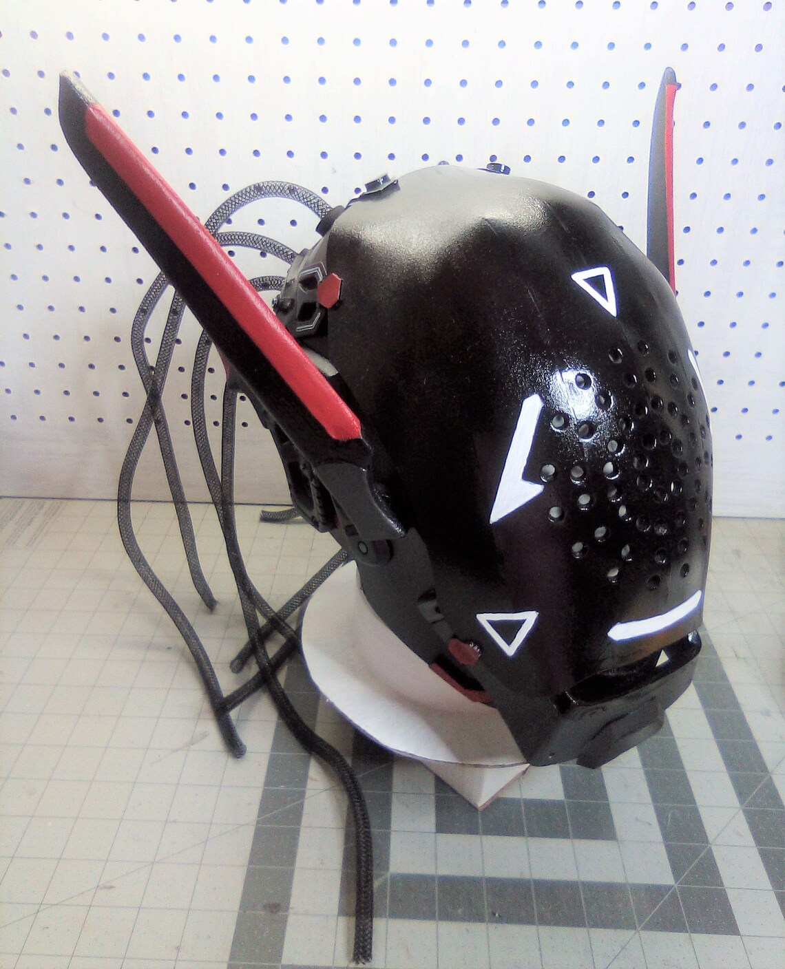 DIY Cyberpunk Techwear Pilot Helmet EVA Foam Template - Etsy