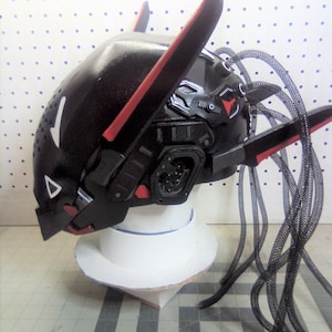 DIY Cyberpunk Techwear Pilot Helmet EVA Foam Template - Etsy