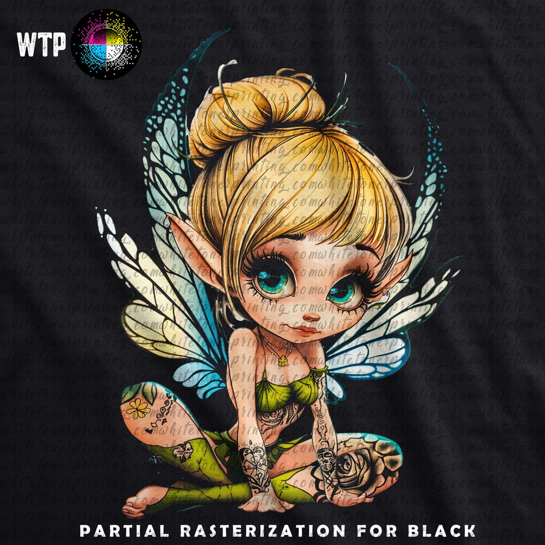 Chibi Fairy in Green Digital Art Adorable Fairy Design, Universal ...