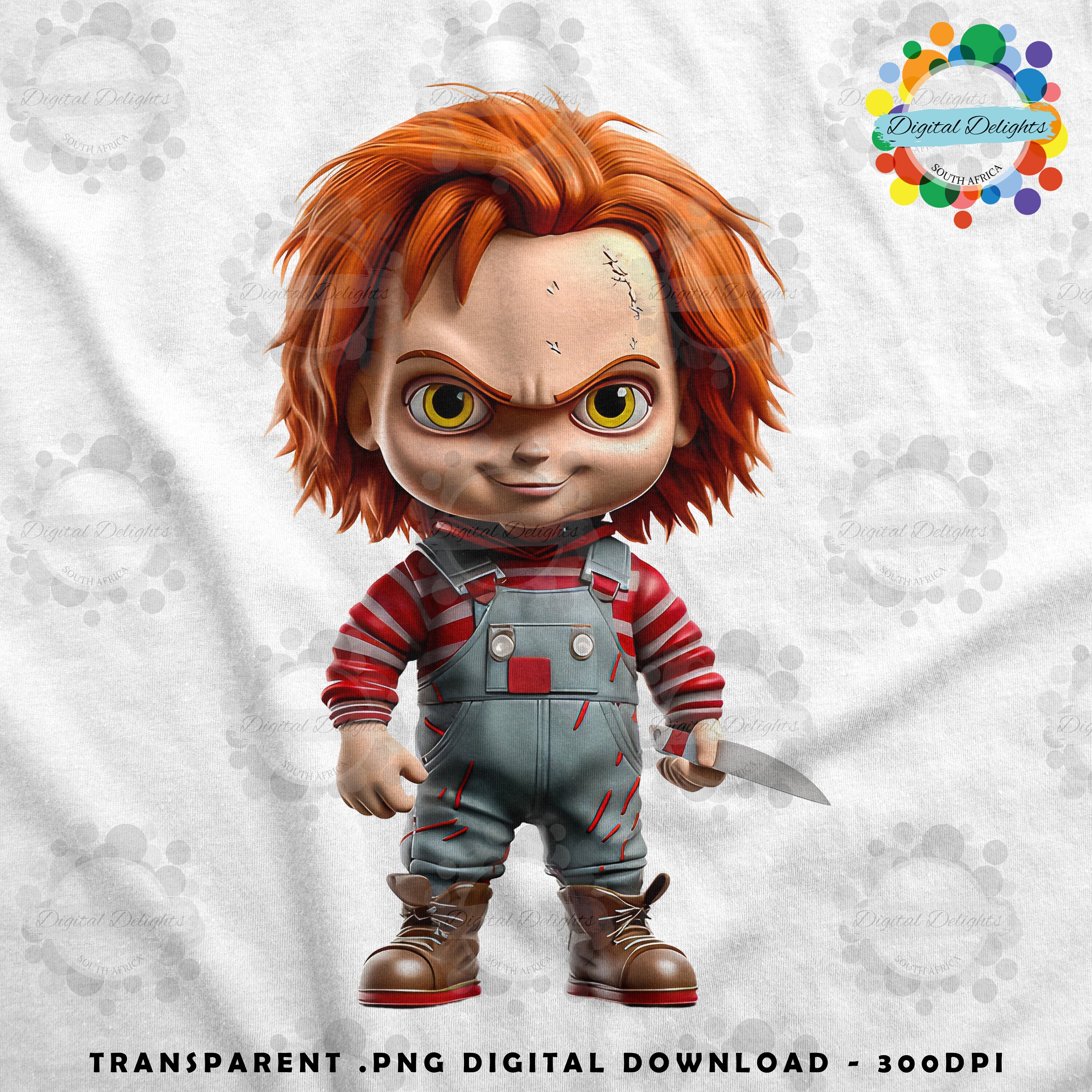 Chucky Horror Doll Collection Clipart 8 X High Quality Png's Clipart ...