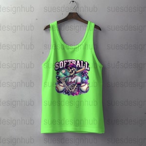 Cosmic Softball Skeleton Digital Galactic Baseball Skull , Space Theme ...