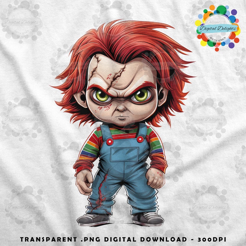Chucky Horror Doll Collection Clipart 8 X High Quality Png's Clipart ...