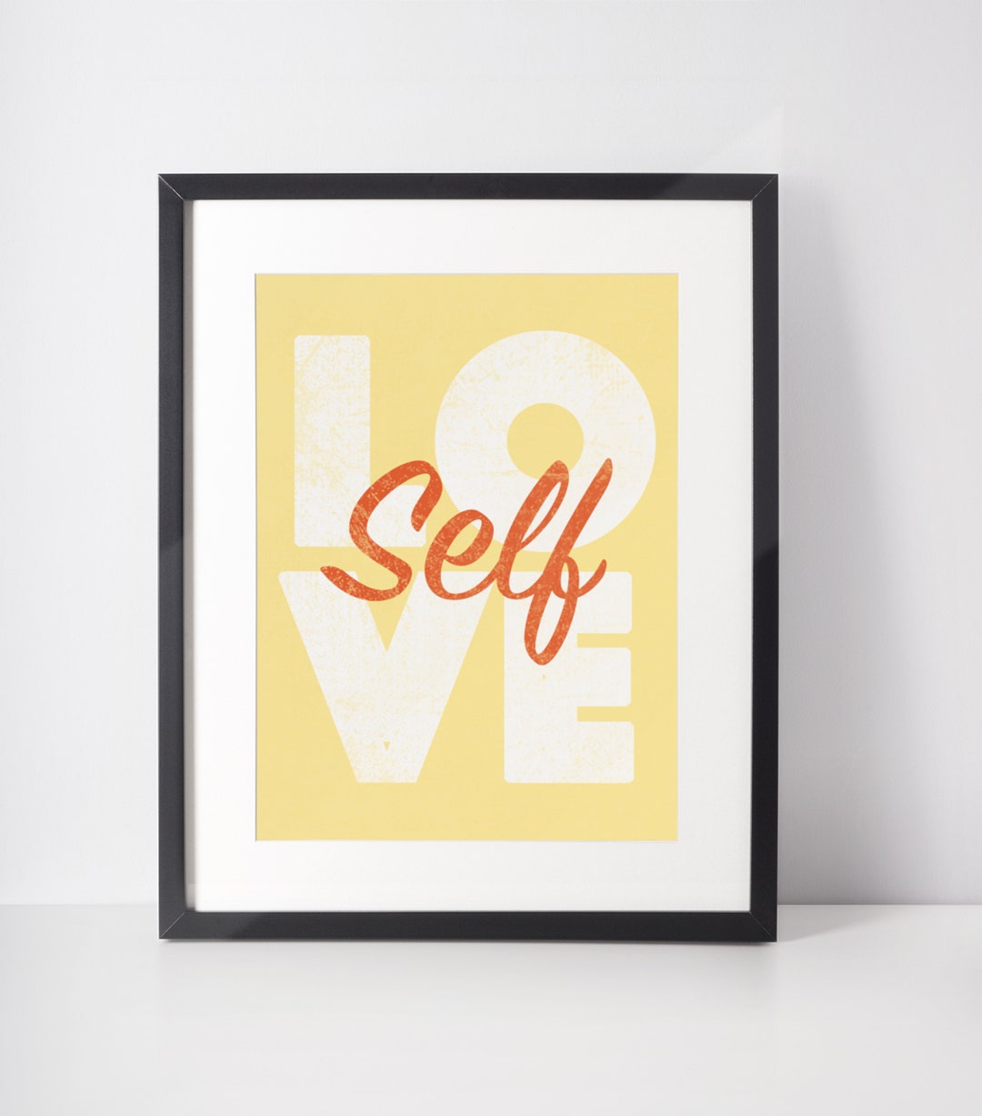 Self Love, Printable, Poster, Mental Health, Therapy, Counseling ...