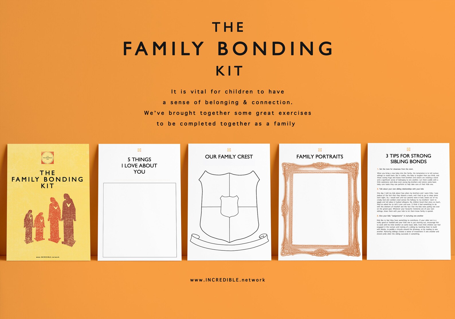 The Family Bonding Kit - Activities and Worksheets to Build Cohesion ...