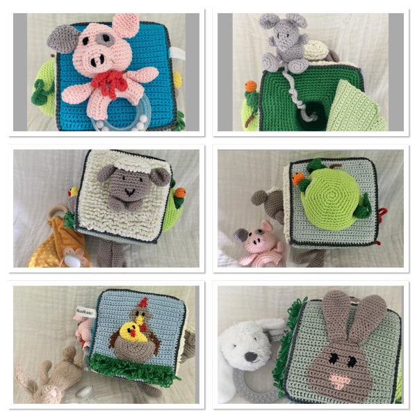 Activity Cube Crochet - Etsy