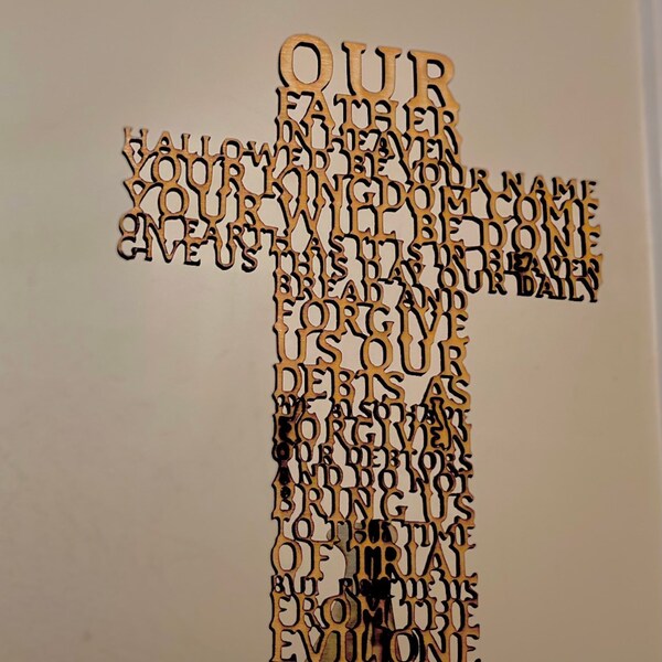 Prayer Cross - Etsy