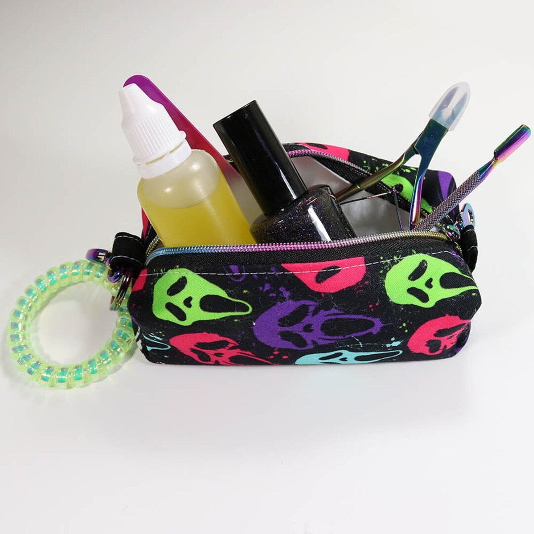 Ghostface Boxy Bag Keychain Handmade Pouch - Etsy