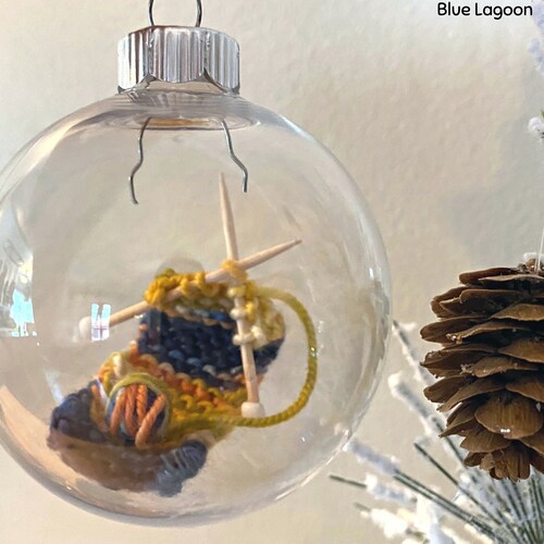 Christmas Ornament Gift for Knitters - Etsy
