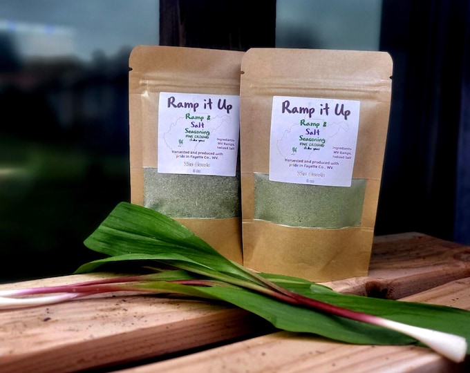 Wild Ramp Salt - Etsy