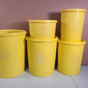 Vintage Tupperware 5 Pieces - Etsy