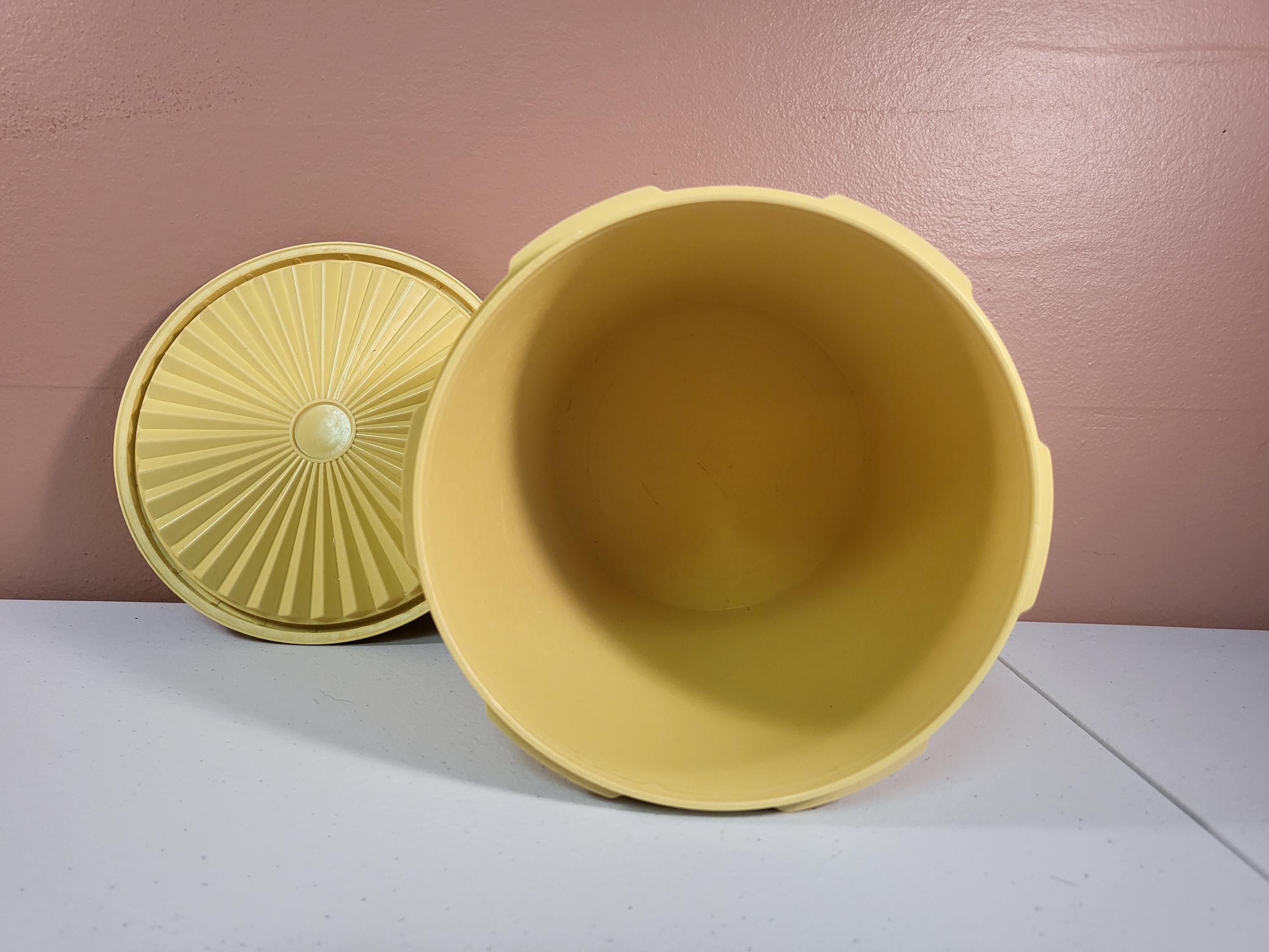 Vintage Tupperware Light Gold - Etsy