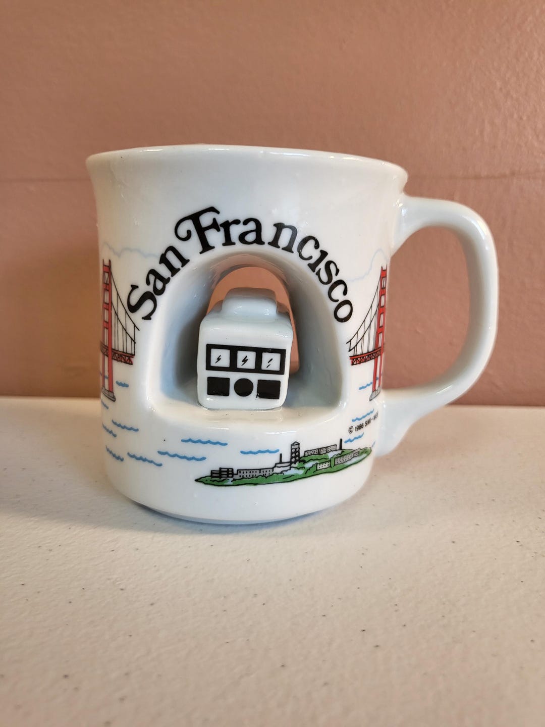 San Francisco Trolley Car Mug - Etsy
