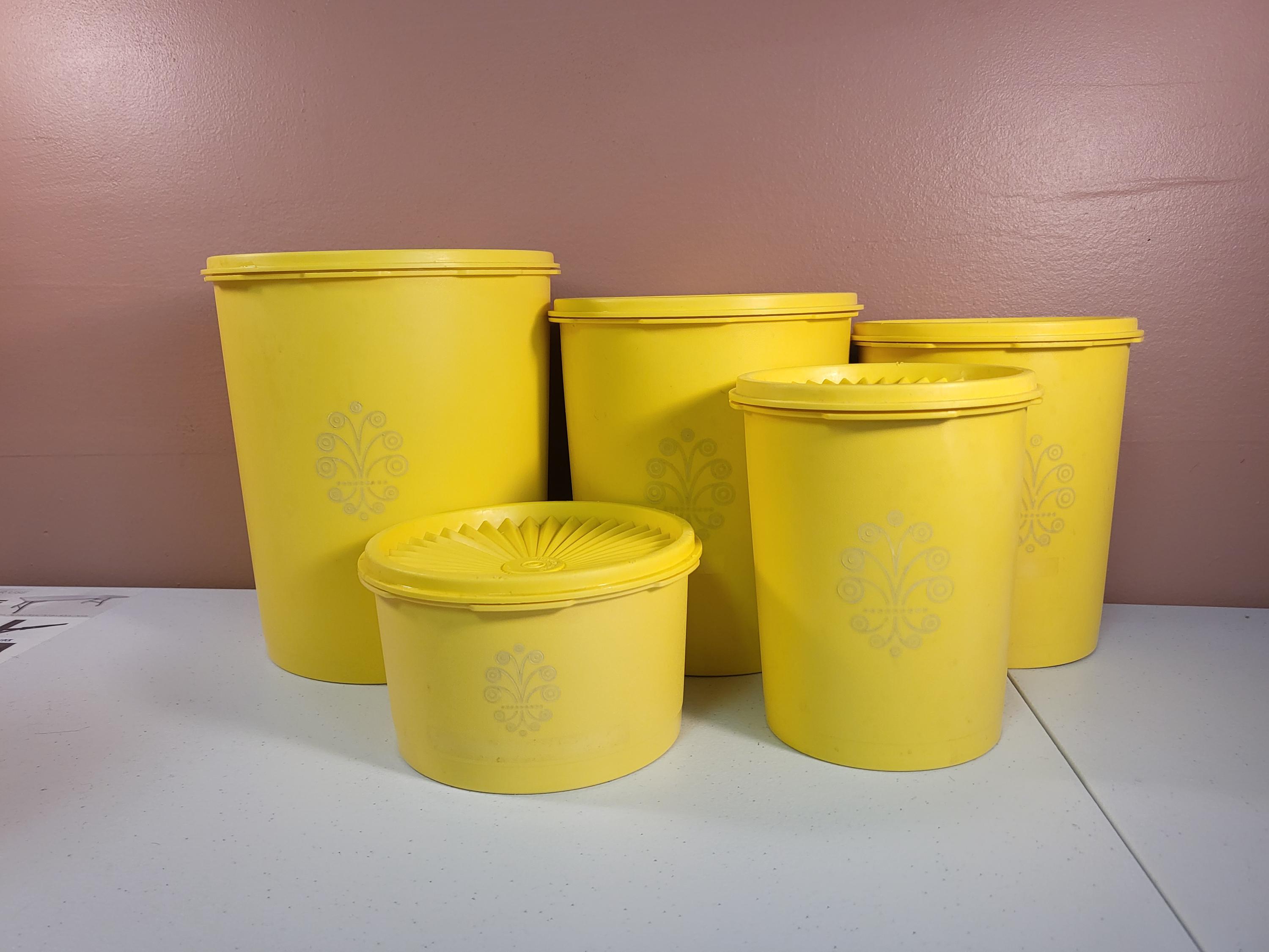 Vintage Tupperware 5 Pieces - Etsy