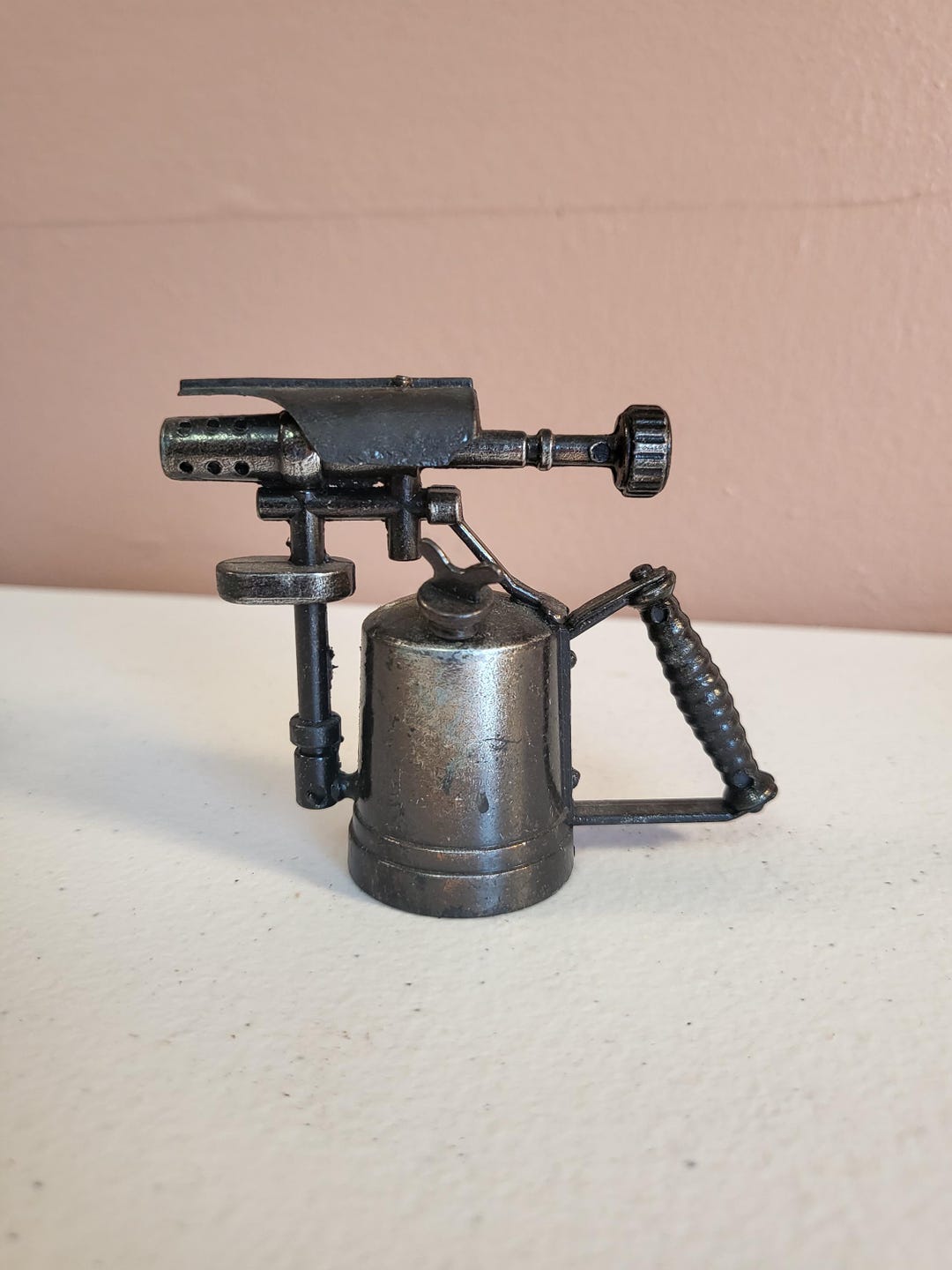 Vintage Die-cast Blow Rorch Pencil Sharpener - Etsy