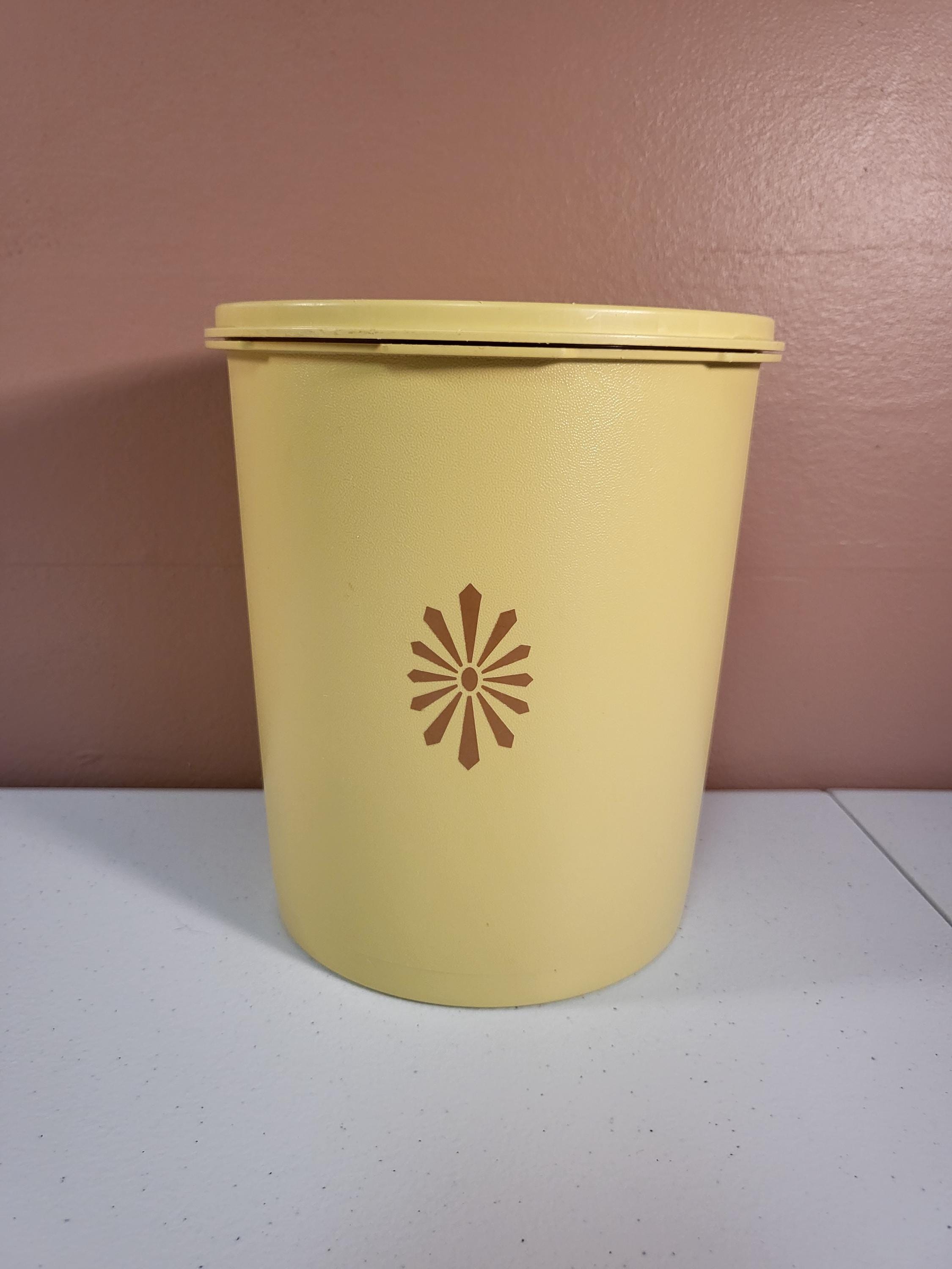 Vintage Tupperware Light Gold - Etsy