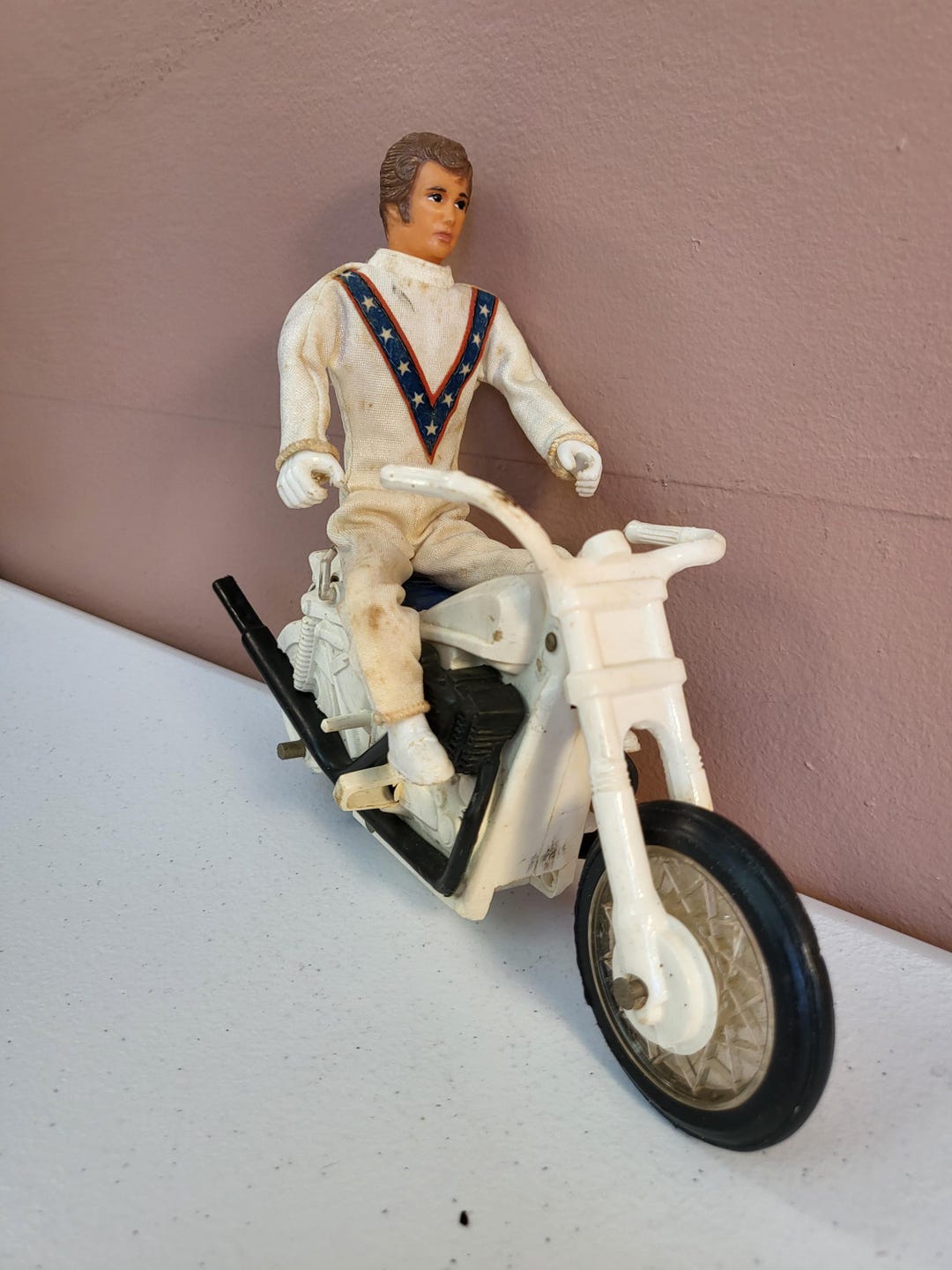 Evil Knievel Stunt Cycle and Figure - Etsy