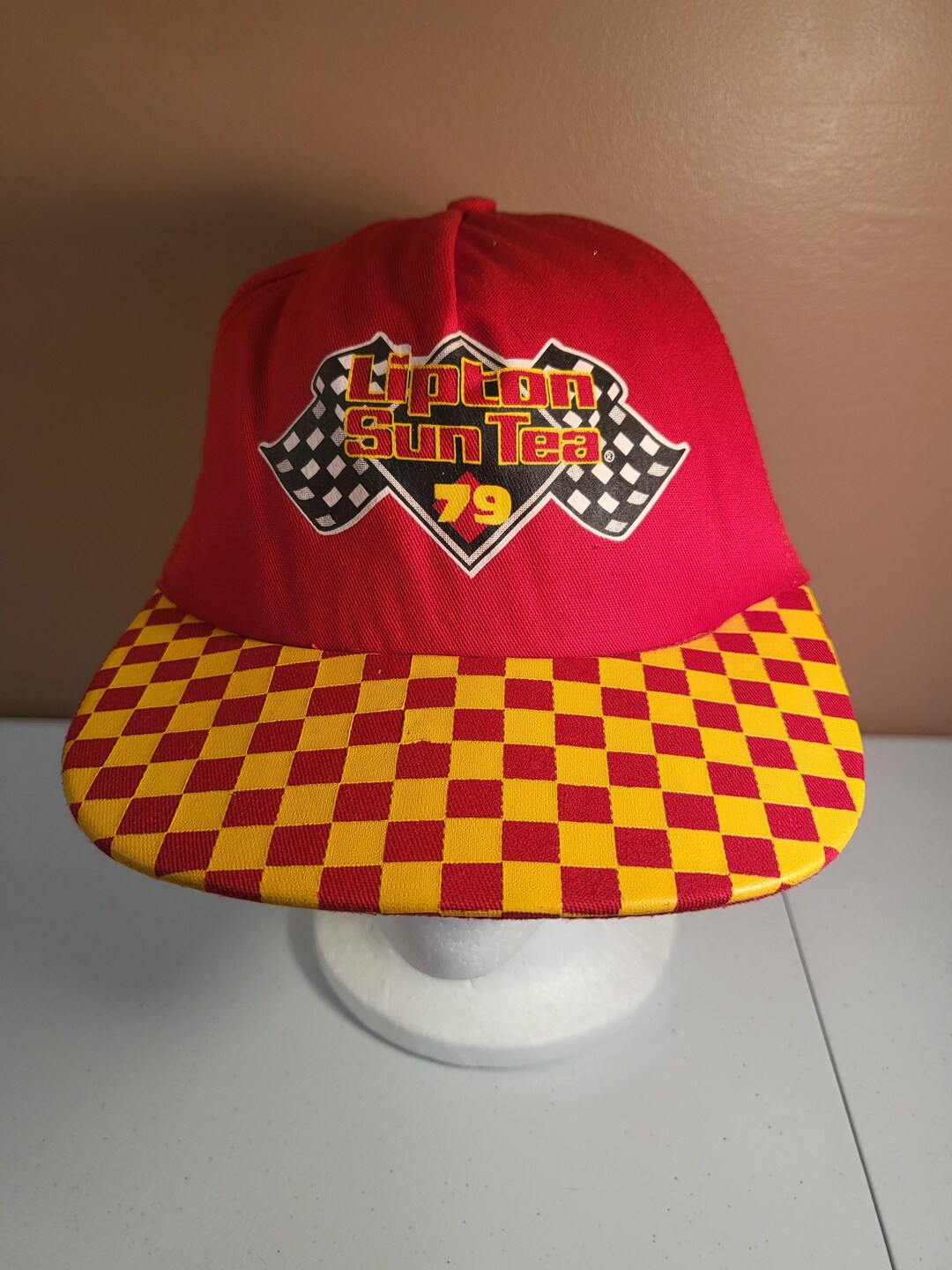 Vintage Lipton Sun Tea 79 Racing Hat - Etsy