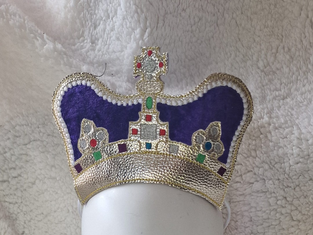 Role Play Crown, in the Hoop, Machine Embroidery Design, ITH Project ...