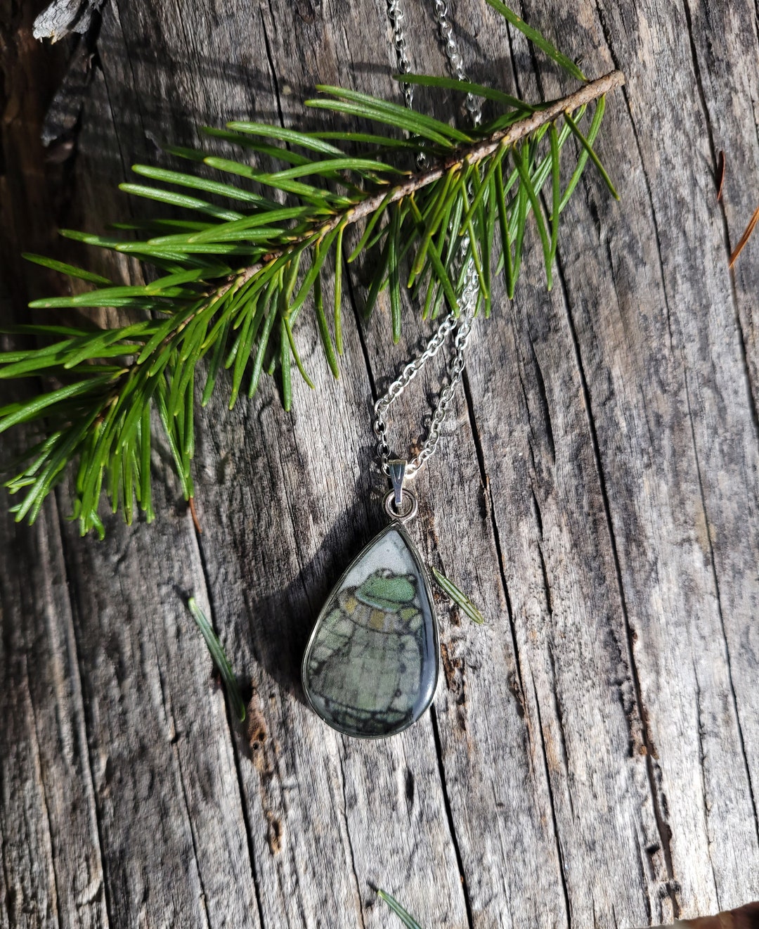 Frog Toad Necklace - Etsy