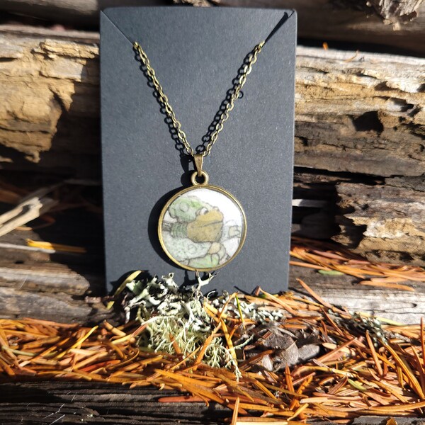 Toad Necklace - Etsy