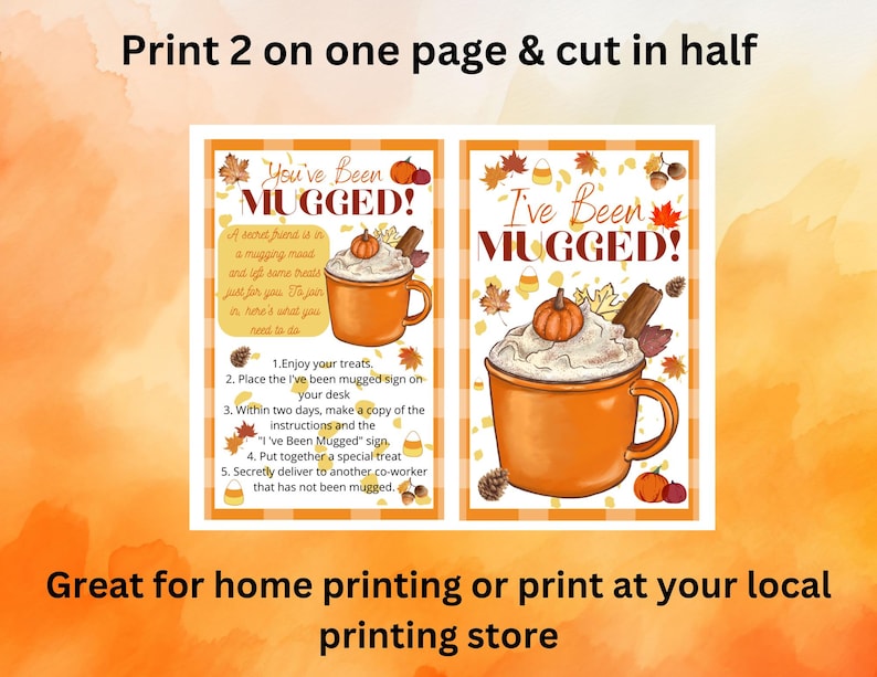 You've Been Mugged - Etsy