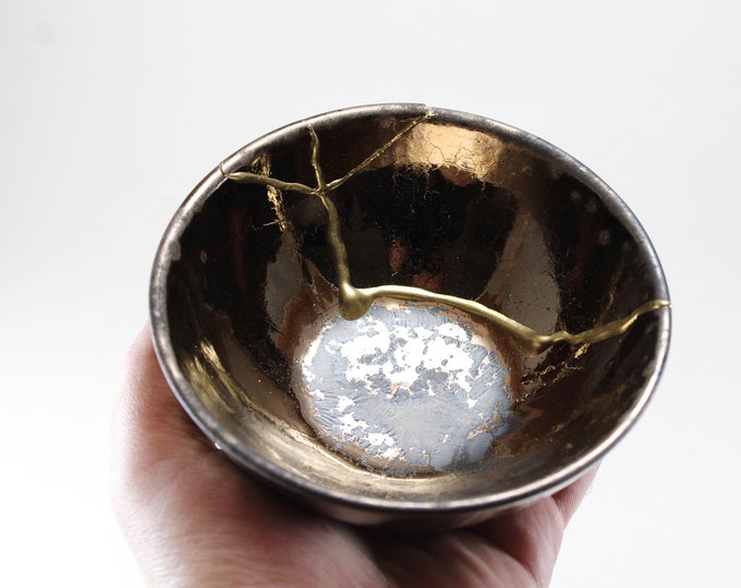 Kintsugi Bowl, Japanese Art, Kintsugi Pottery, Kintsugi Set, Personalized Gifts, Handmade Home ...