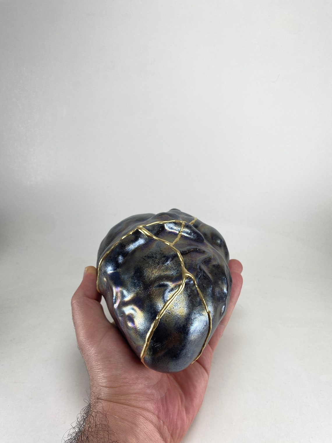 Kintsugi Vase, Heart Vase, Heart Wall Vase, Forgiveness Gifts, Broken ...