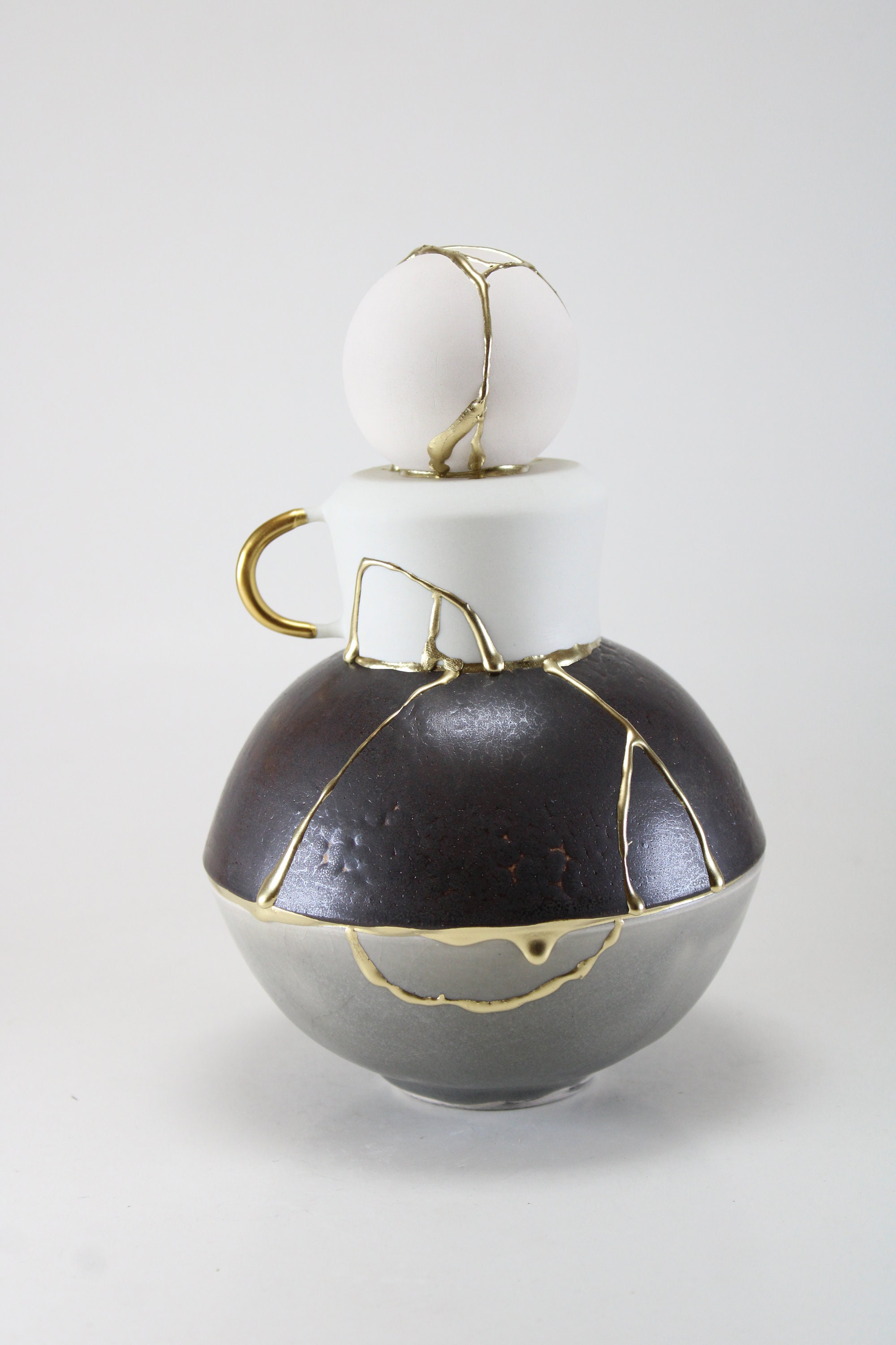 Kintsugi Sculpture, Kintsugi Abstract Form, Japanese Art, Gift of ...