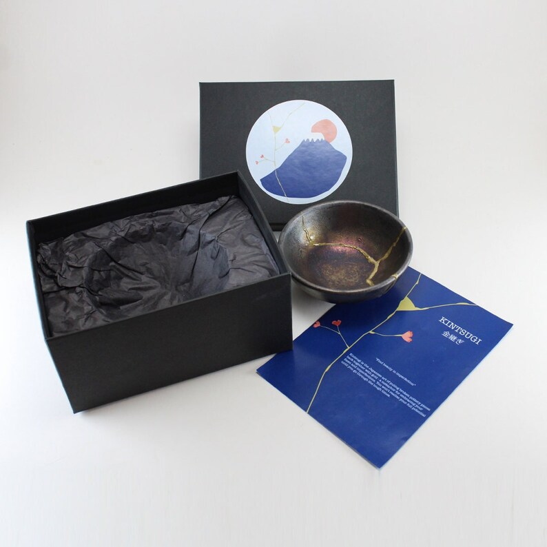 Kintsugi Bowl Japanese Art Kintsugi Pottery Kintsugi Set - Etsy