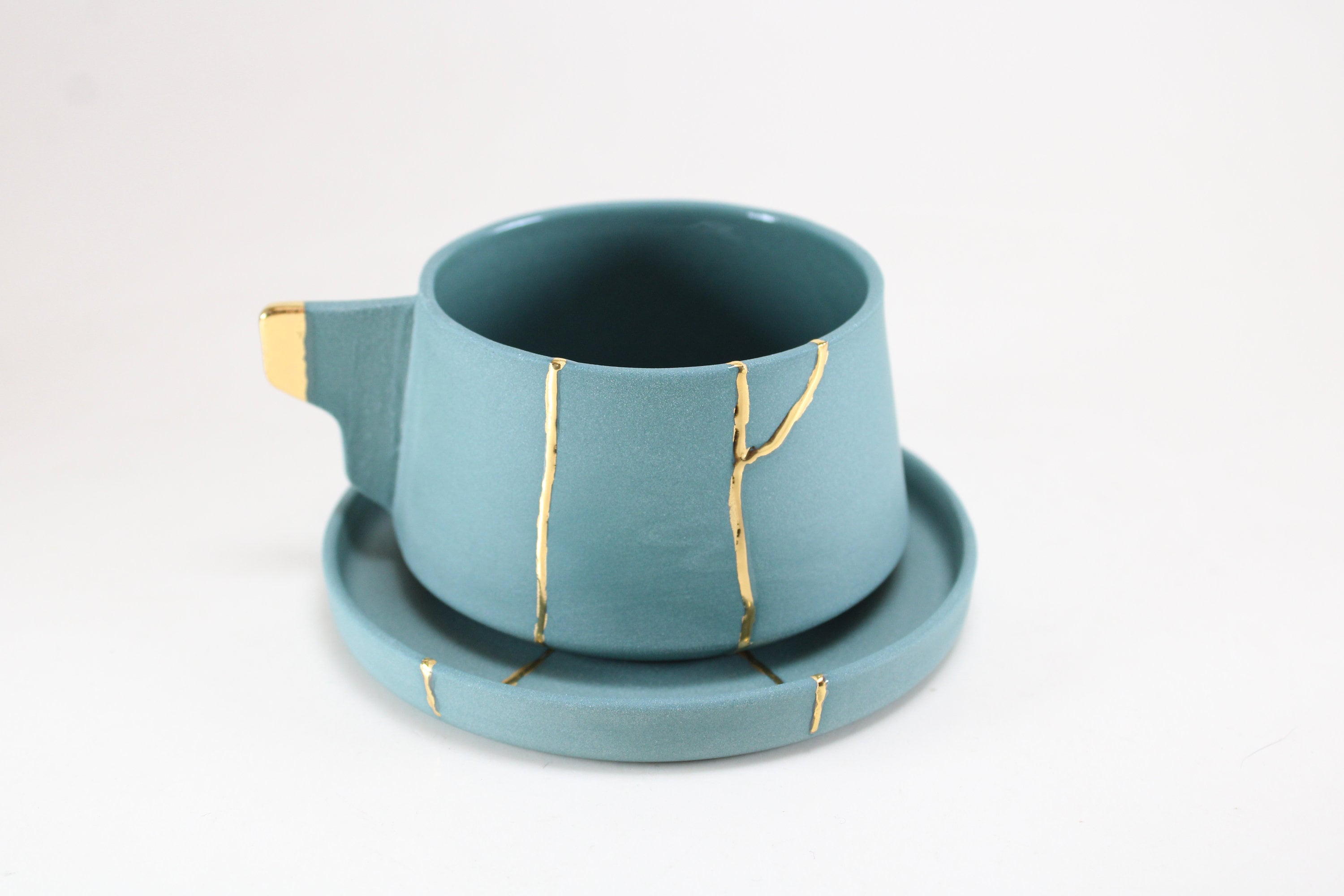 Kintsugi Gift Set, Kintsugi Cup, Kintsugi Wellness Cup, Matcha Tea Ceremony, Food Safe Kintsugi ...