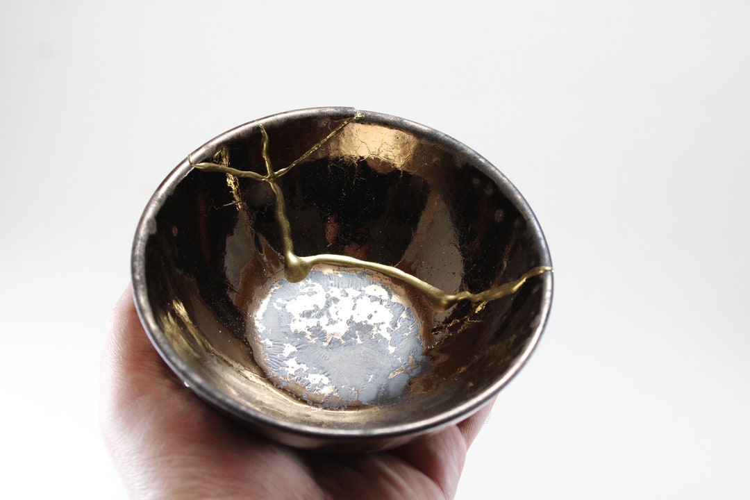 Kintsugi Bowl, Japanese Art, Kintsugi Pottery, Kintsugi Set ...