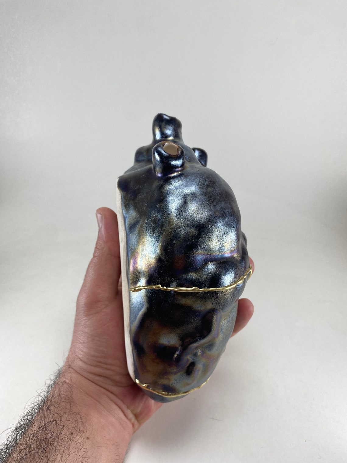 Kintsugi Vase, Heart Vase, Heart Wall Vase, Forgiveness Gifts, Broken ...