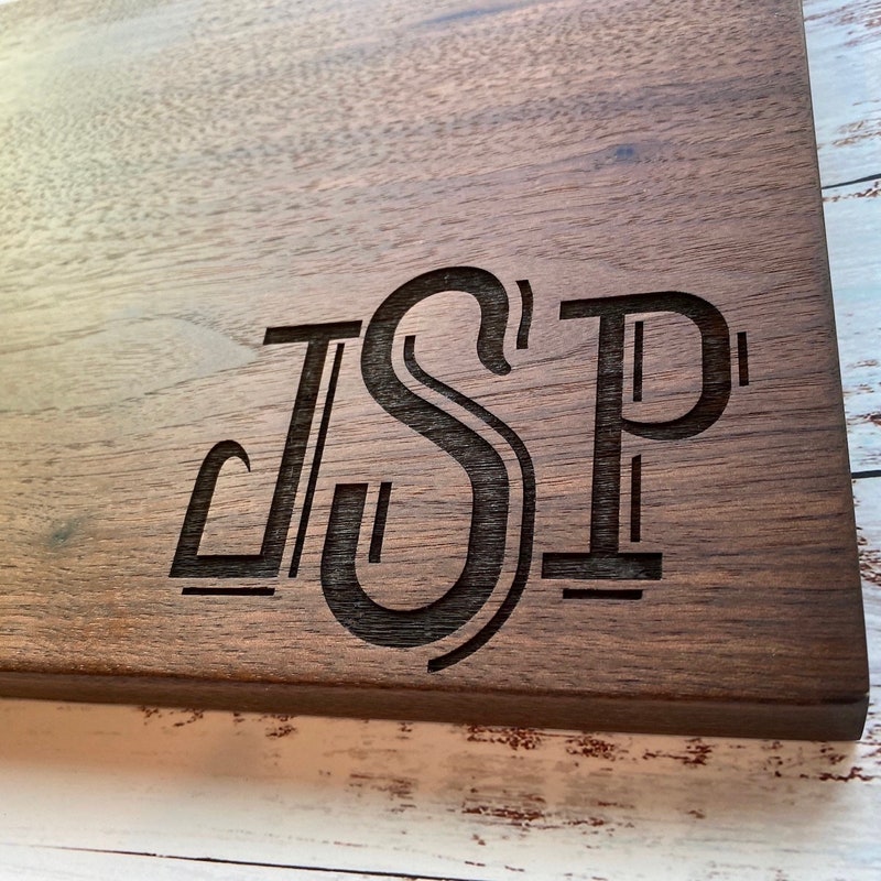 Monogram Cutting Board - Etsy