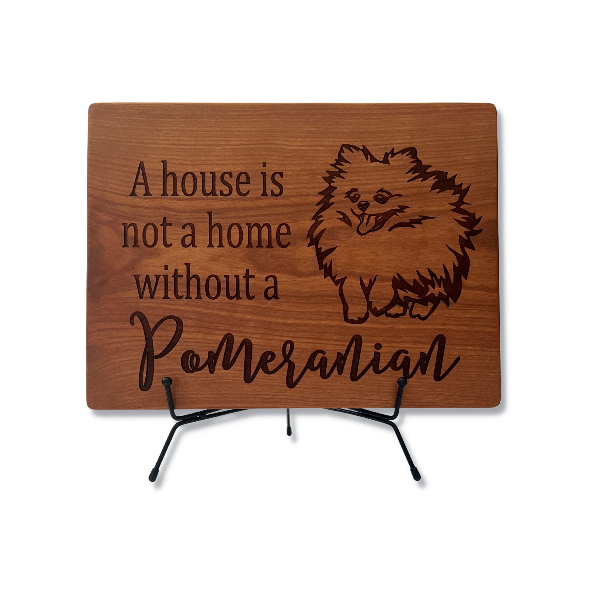 Custom Dog Decor Sign for Home Pomeranian Dog Breed Gifts for - Etsy