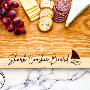 Shark Coochie Board Funny Charcuterie Board New Home Gift - Etsy