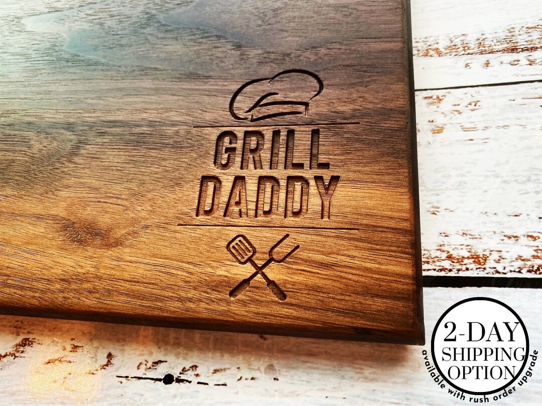 Grill Daddy Gift Ideas Bbq Cutting Board Bbq Gifts for Dad Grill Gifts ...
