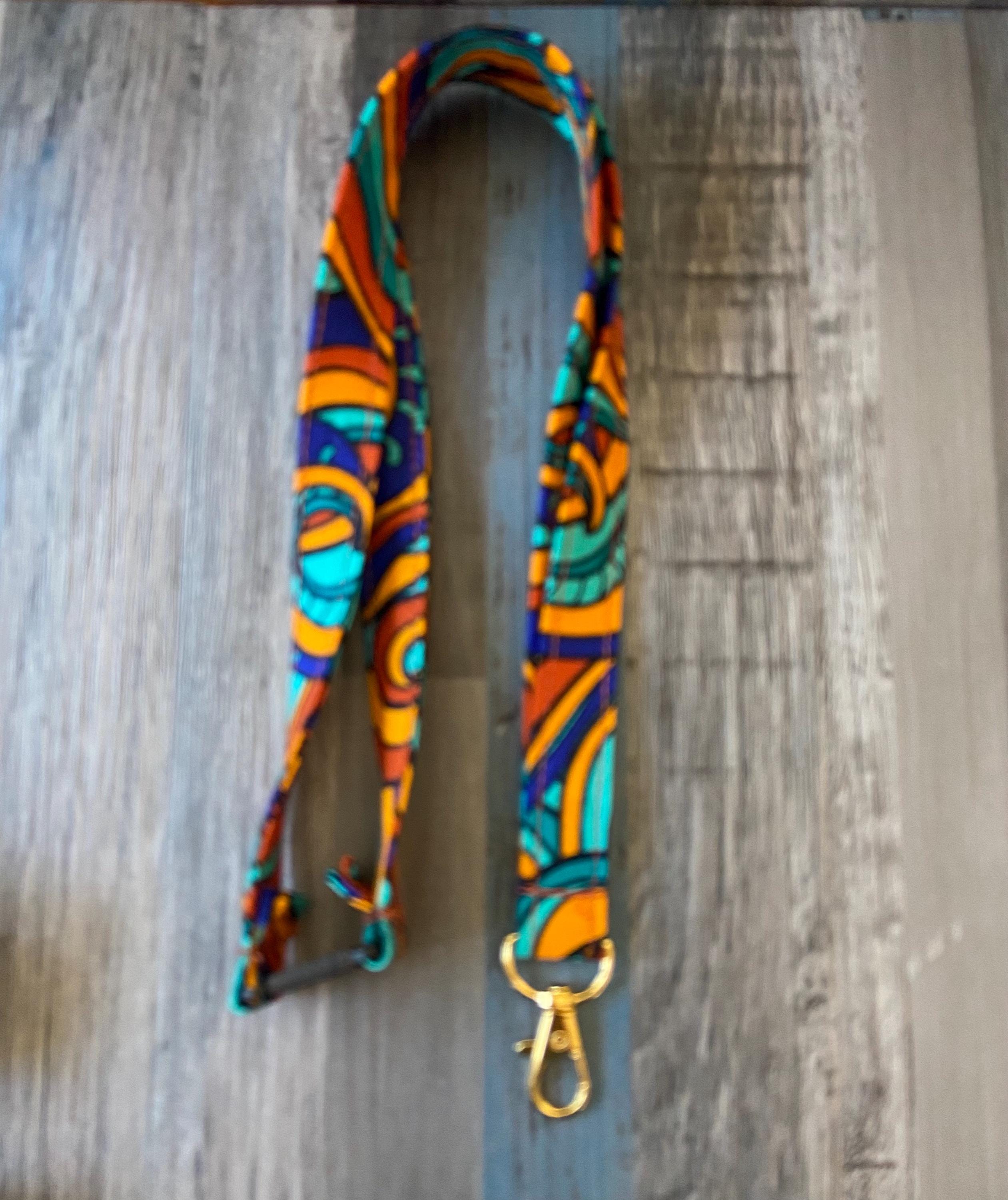 Ankara Fabric Lanyard: African Print Breakaway Clasp - Teacher Nurse ...
