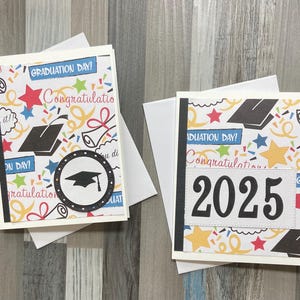 Graduation Card for Class of 2025 High School or College Graduate, Cap ...