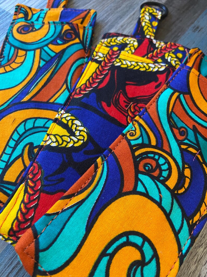 Ankara Fabric Eyeglass & Pen Holder: African Print Lanyard Accessory - Etsy