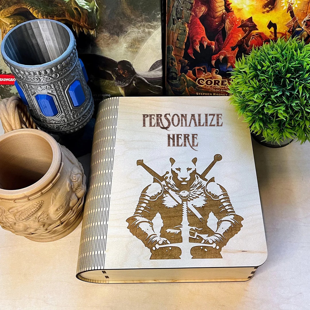 Personalized Male or Female Feline Character Class DND RPG Tabletop ...