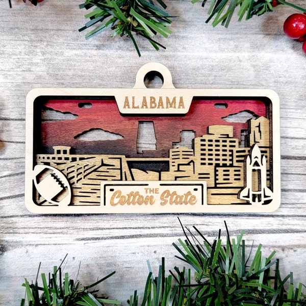 Alabama Ornaments - Etsy